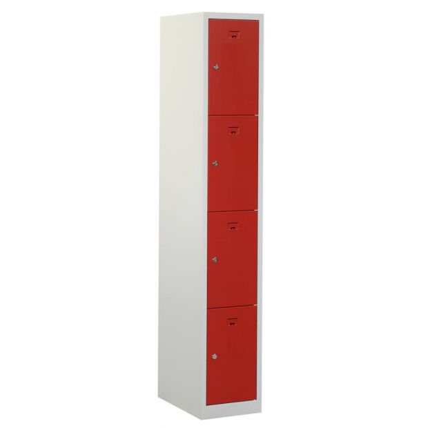 Lockerkast met 4 deuren Premium | 180 cm hoog | K4ALL