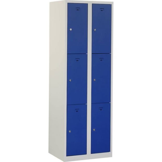 Lockerkast met 6 deuren Premium | 180 cm hoog | K4ALL
