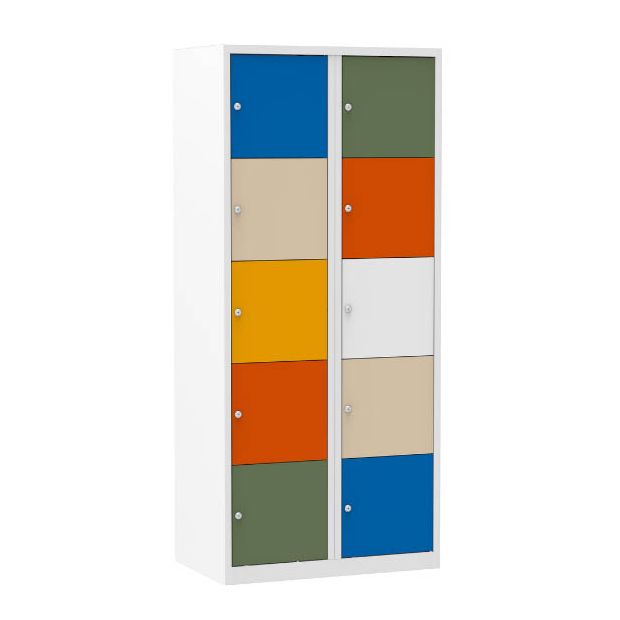 Lockerkast MC met 10 deuren - Kantoor4all.nl